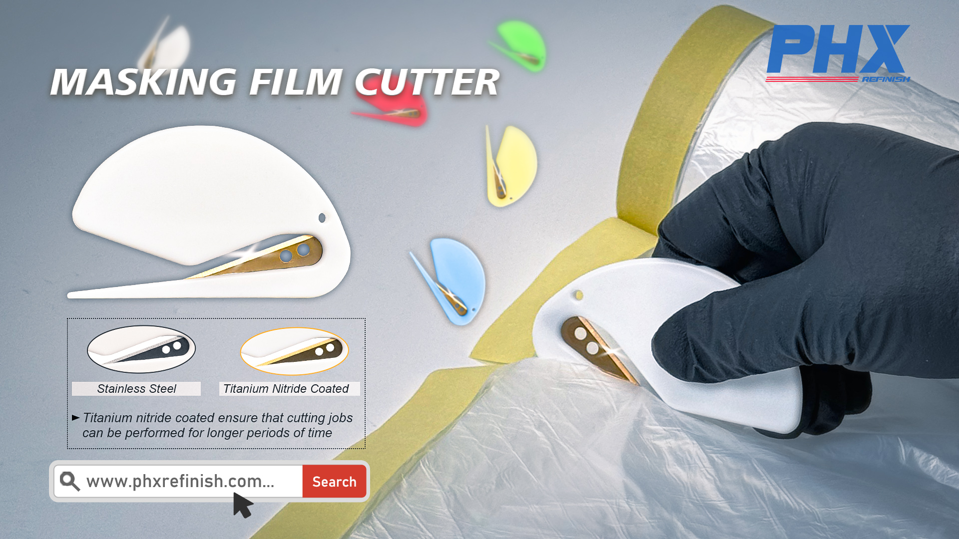 Masking Film Cutter - PHX REFINISH CO., LTD.